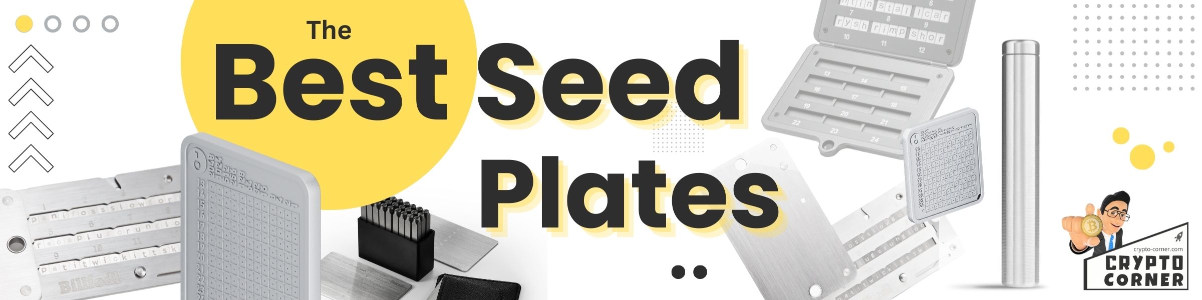 Best Metal Plates To Secure Your Seed Phrase | Cold Storage Solutions ...